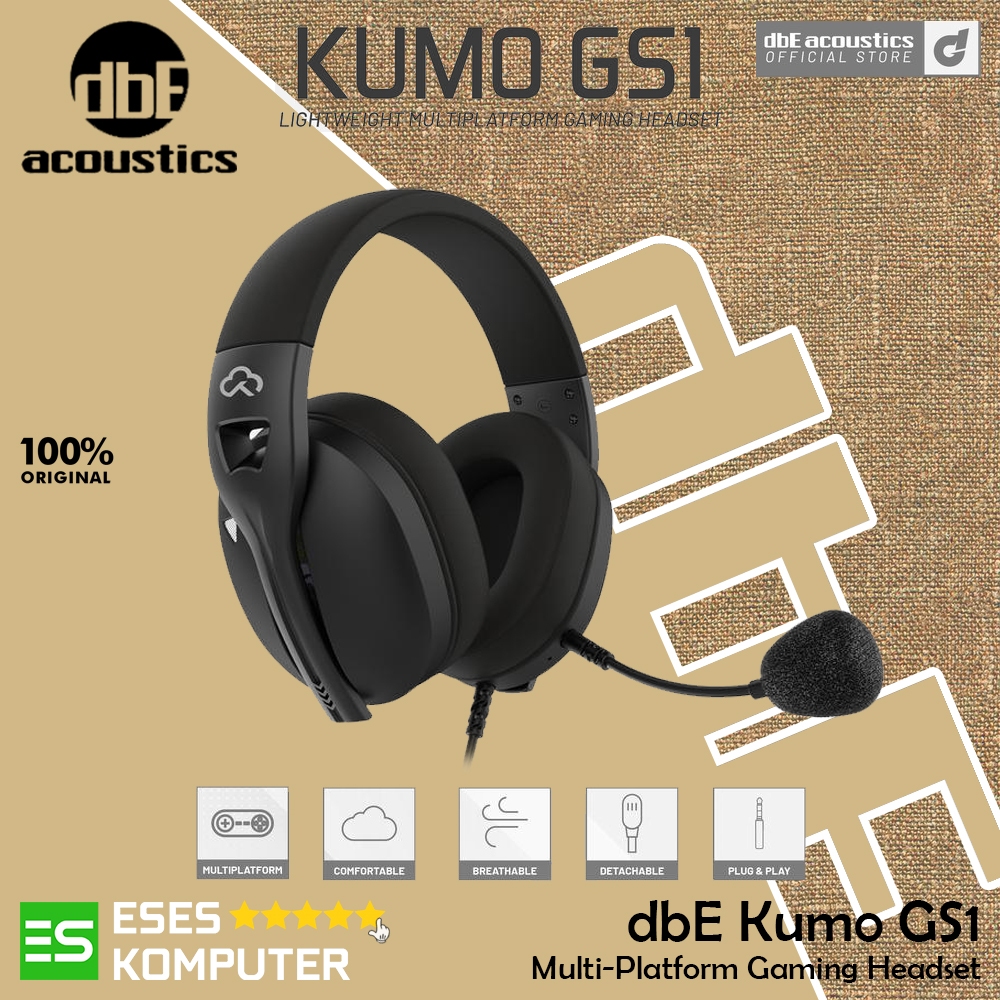 Jual Headset dbE Acoustics Kumo GS1 Multi-Platform Gaming Headset ...
