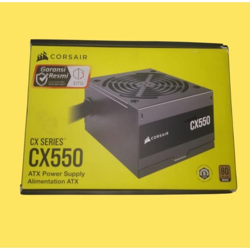 Jual Power Supply Corsair CX550 550 Watt 80 Plus Bronze Certified | Shopee Indonesia