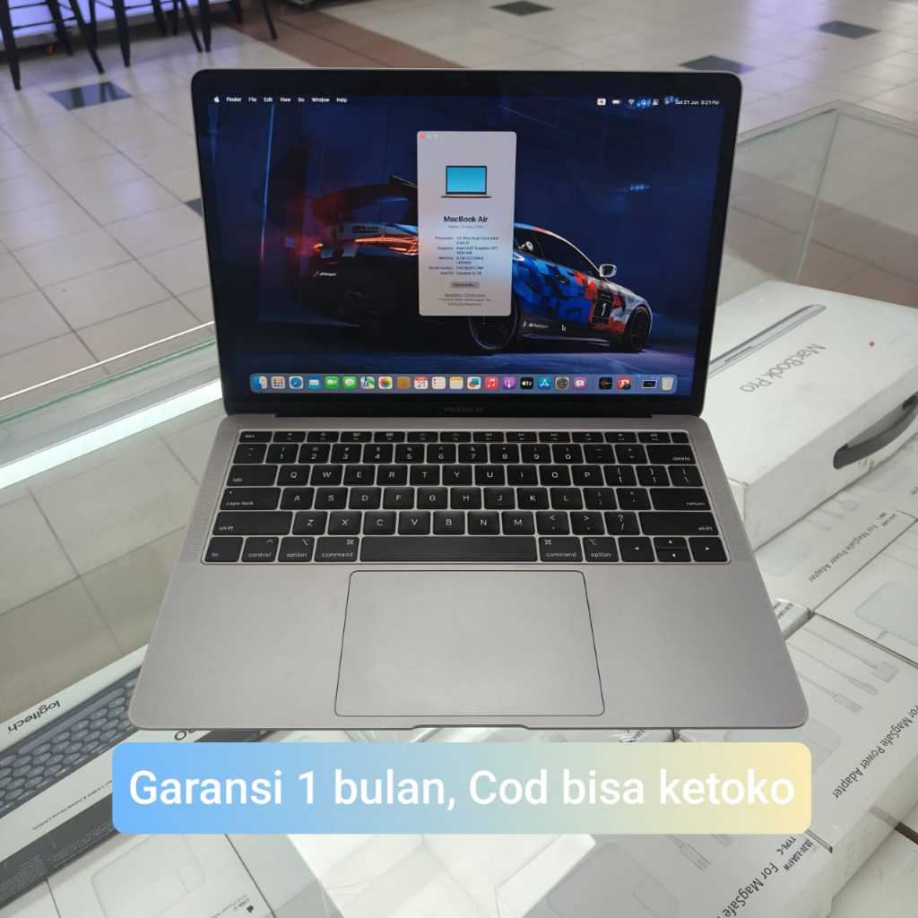 Jual Macbook Air 2019 13" Dual Core i5 8/256 SSD MINUS TOUCH ID ...