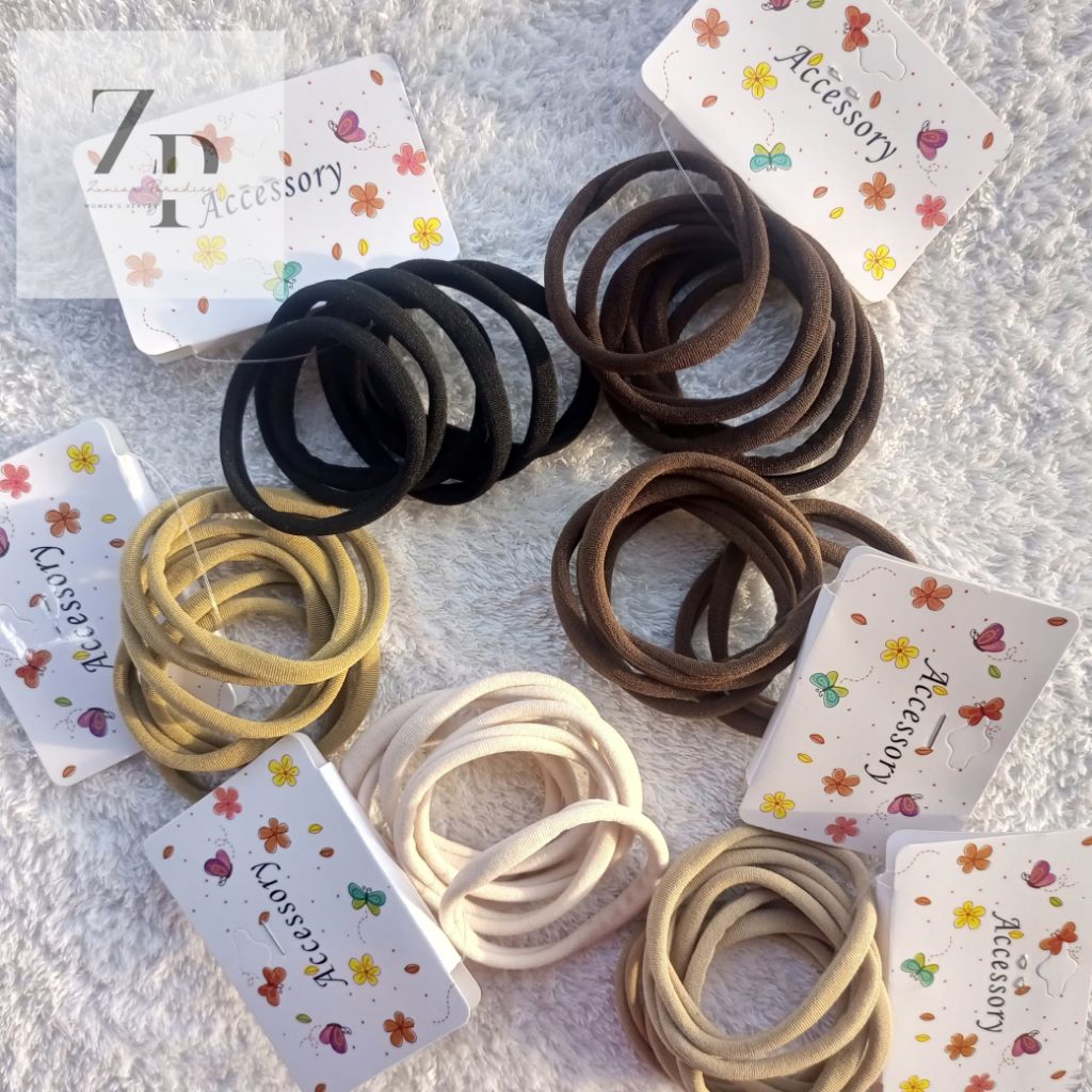 Jual Zuniar Paradise (KKA-R96) - Kuncir Rambut Wanita Polos Model Korea ...