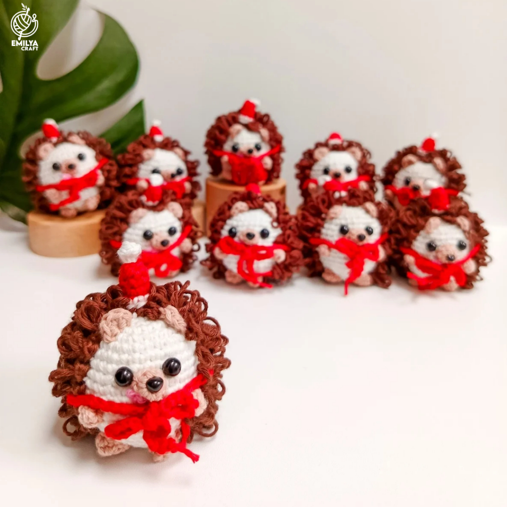 Jual Boneka Rajut Landak ( Hedgehog Amigurumi ) | Shopee Indonesia
