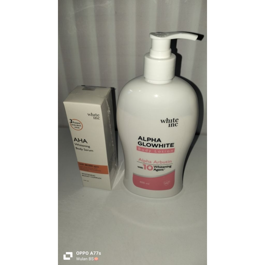 Jual SEPAKET BODY SERUM AHA PLUS HEMBODI ALPHA GLOWHITE | Shopee Indonesia