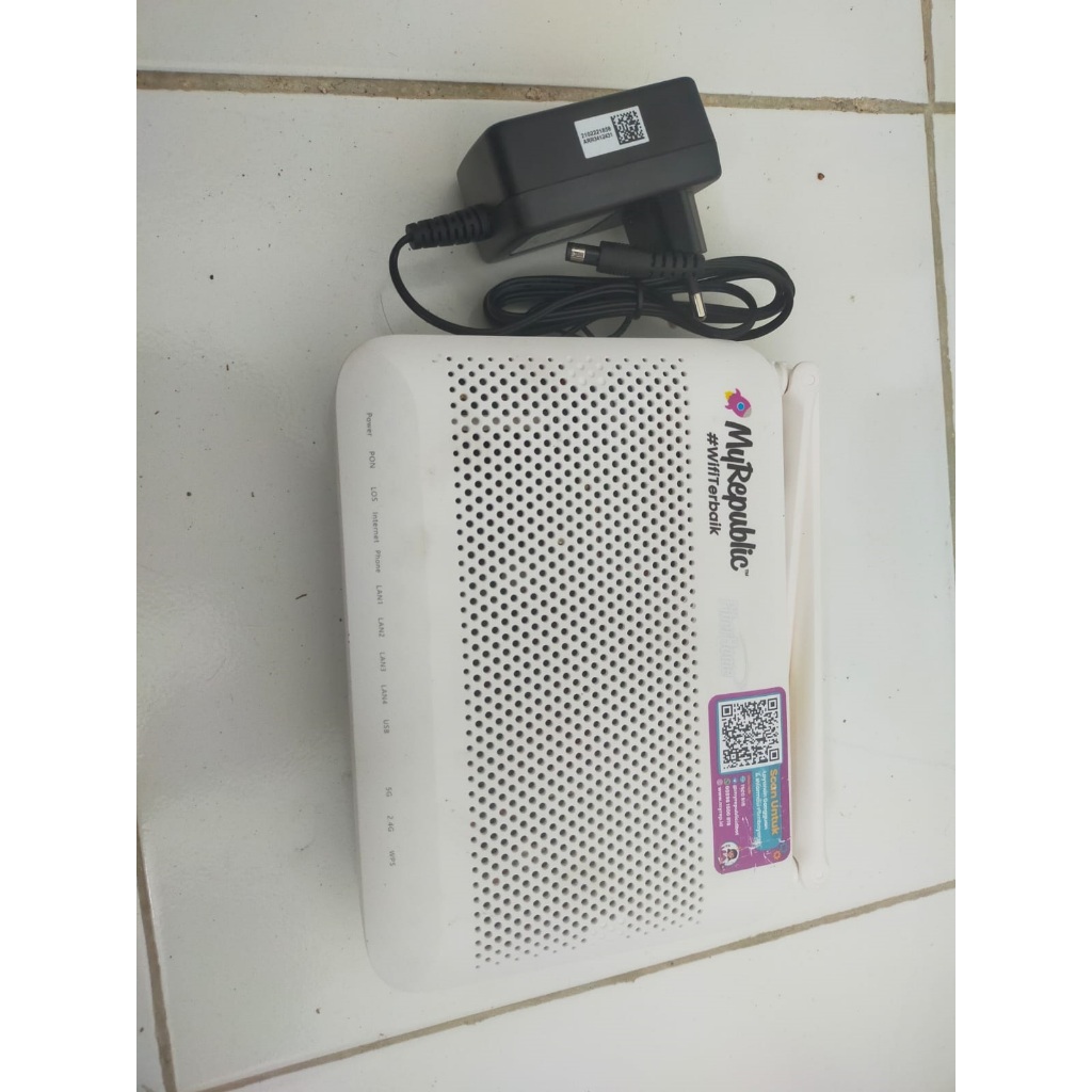 Jual Router Wifi FiberHome HG6145F1 Port Biru + Adaptor Normal | Shopee ...