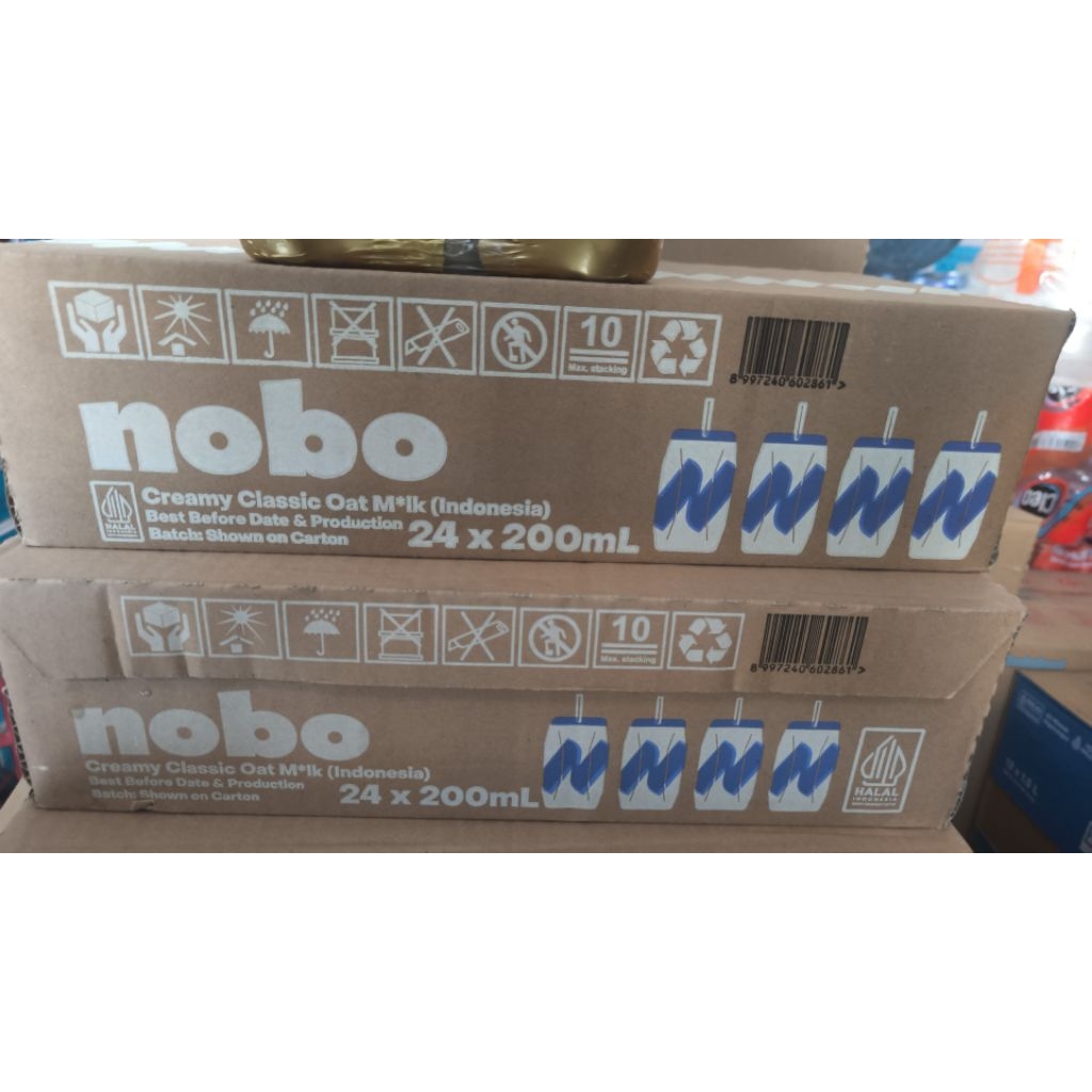 Jual Nobo Oat Milk Creamy Oat 200ml | Shopee Indonesia