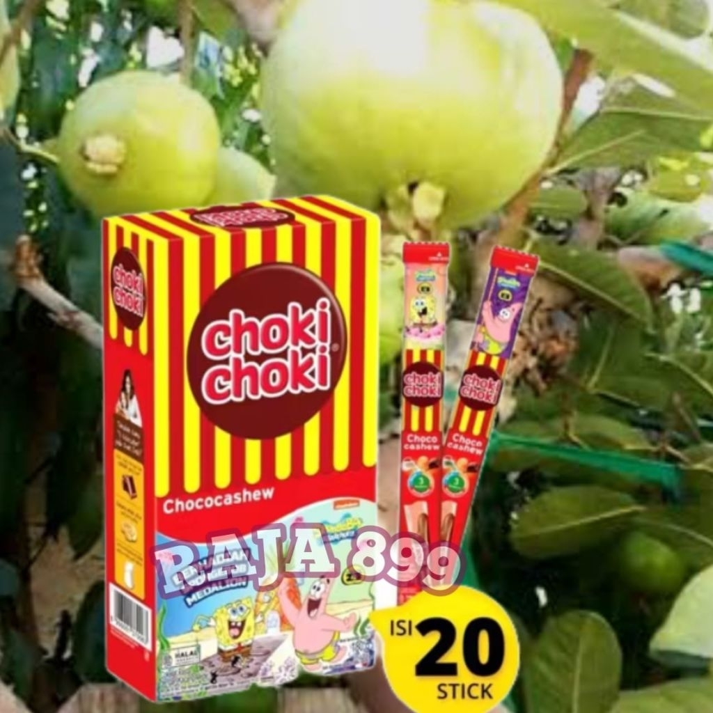 Jual CHOKI CHOKI CHOCOCASHEW ISI 20 PCS X 9GR | COKI COKI COKLAT ...