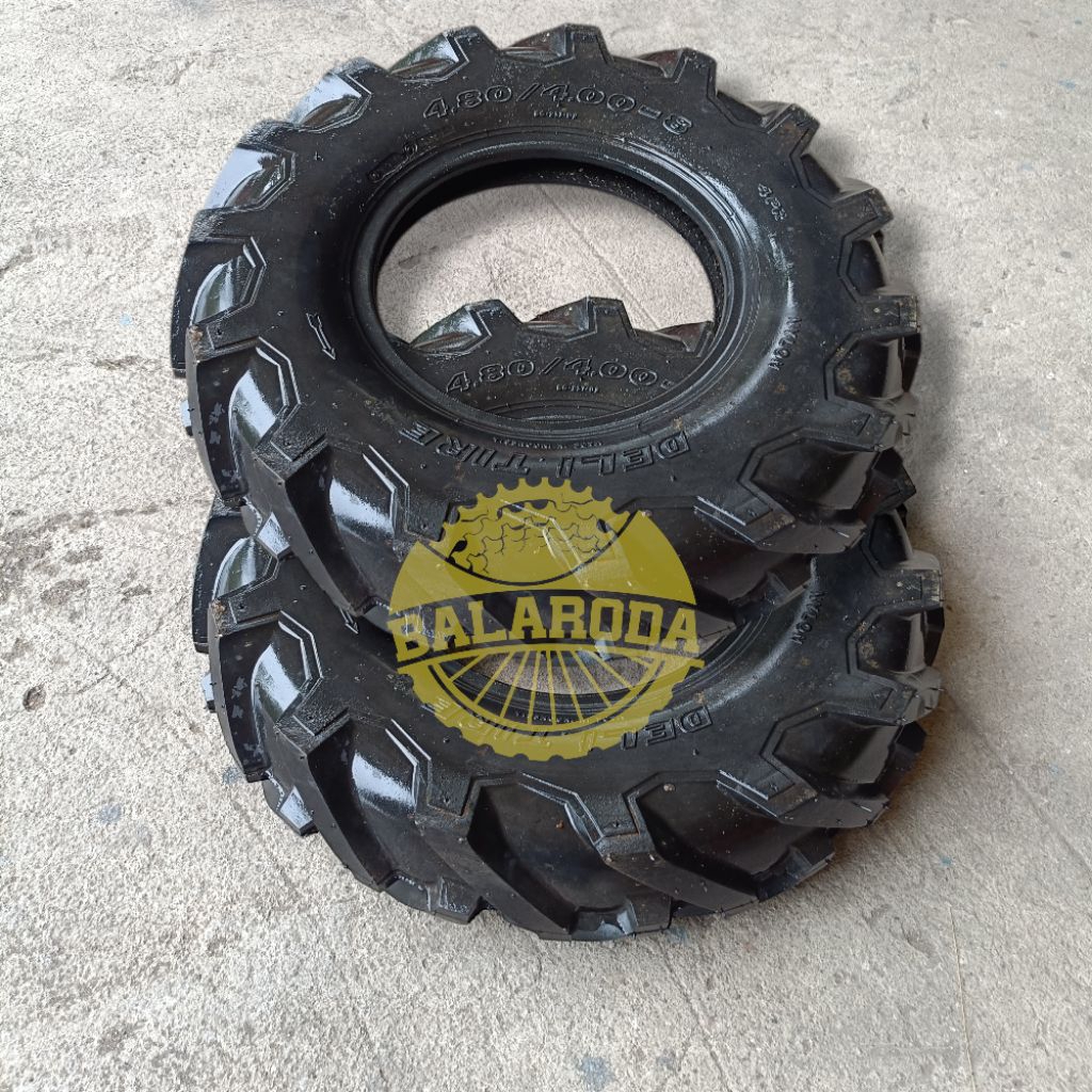 Jual Ban Tractor Traktor 4.8/400 RING 8 Kembang Kasar Deli Tire ...