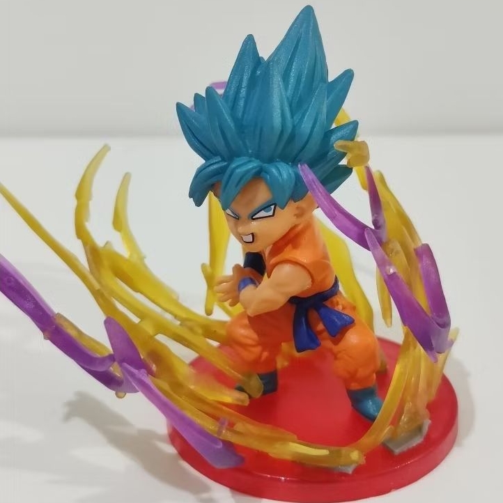 Jual Figur Dragonball Goku SSJ Blue aura effect koleksi anak | Shopee ...