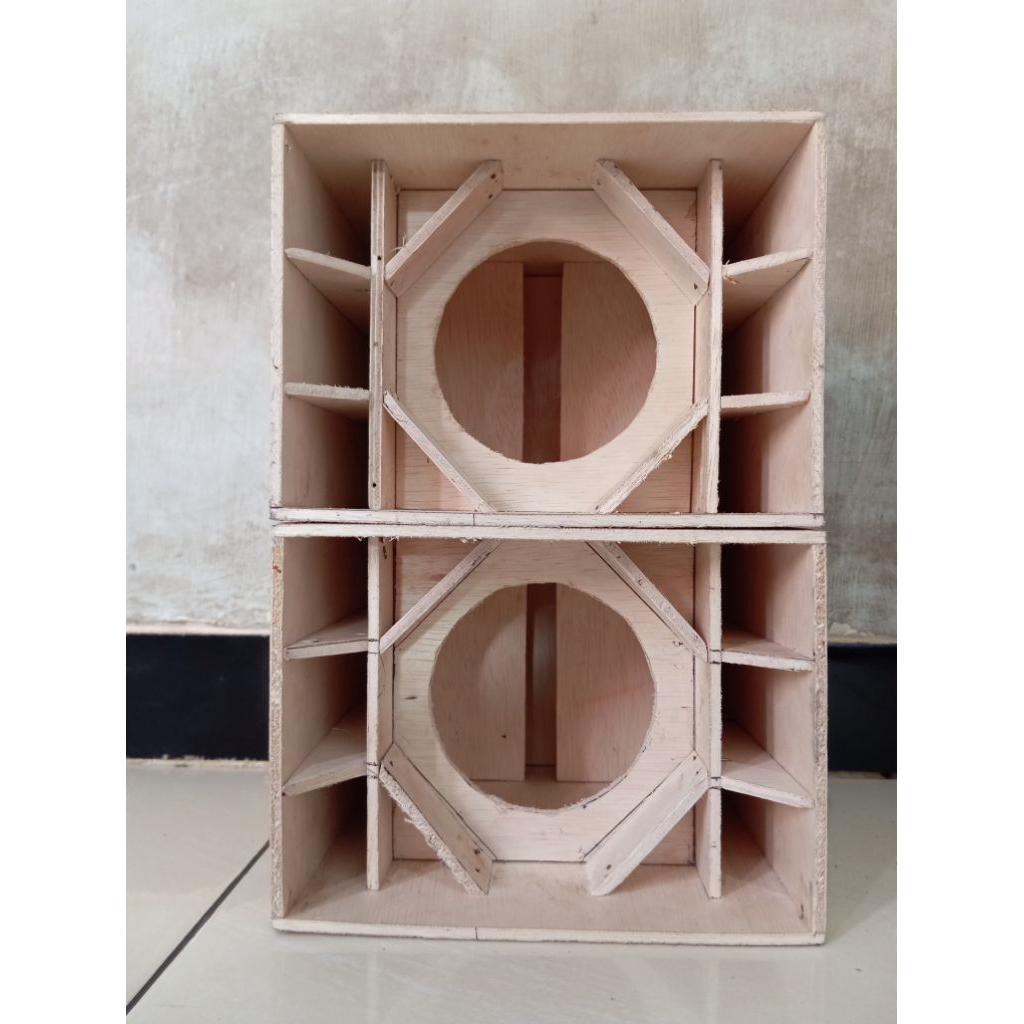 Jual murah box booster model spl 4 inch mentahan - bahan triplek 5mm ...