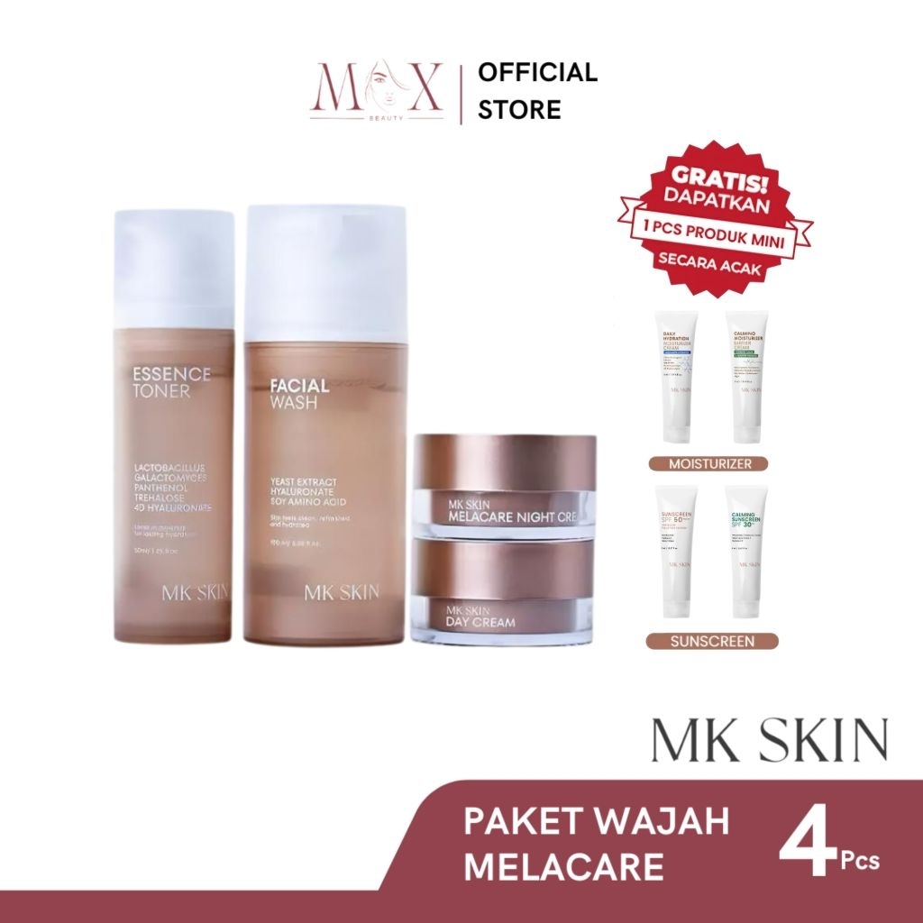 Jual MK SKIN - Mkskin Paket Wajah Melacare | Shopee Indonesia