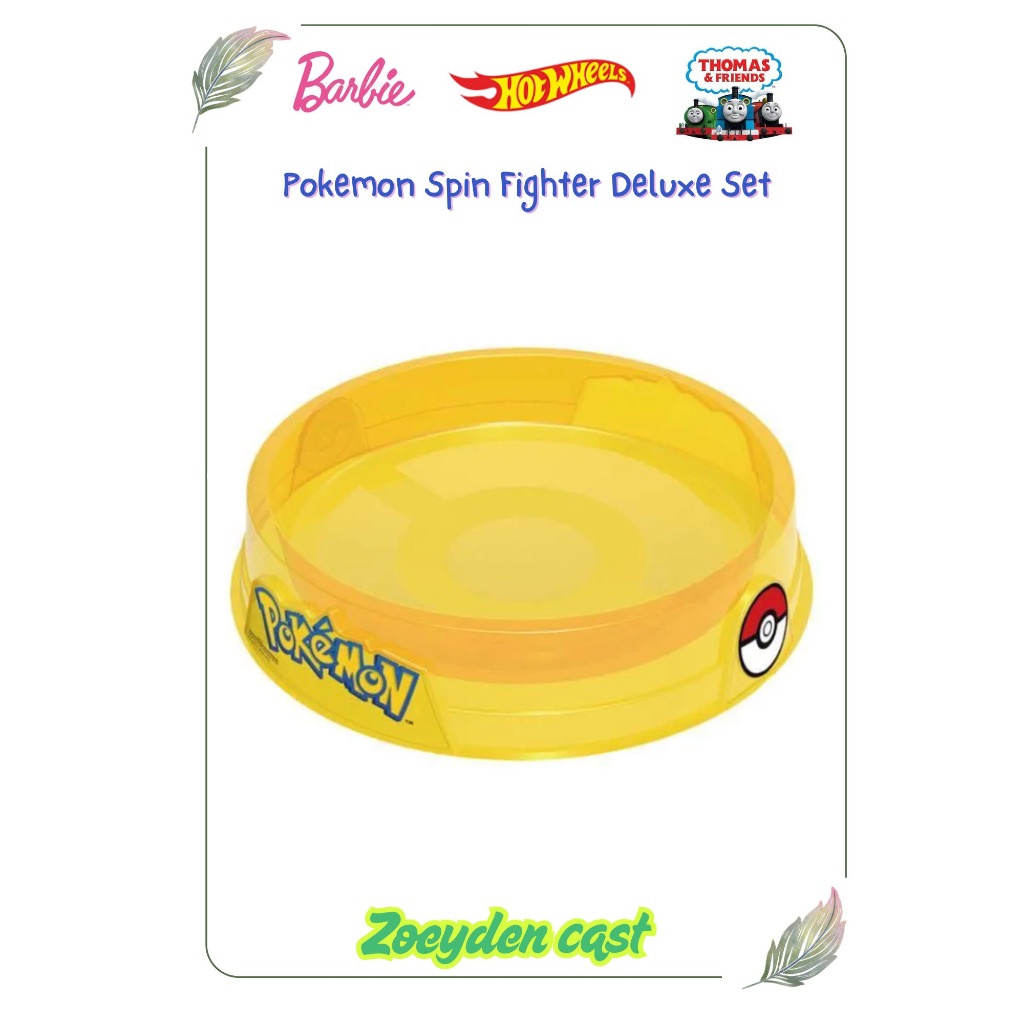 Jual Mainan Pokemon Spin Fighter Deluxe Set Arena Dengan Poke Ball ...