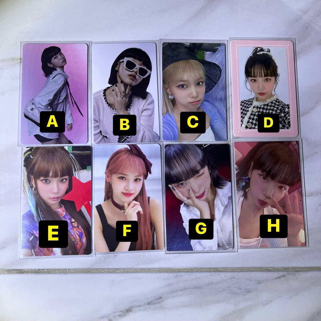 Jual Official Photocard PC Chaewon LE SSERAFIM PC Chaewon IZ*ONE ...