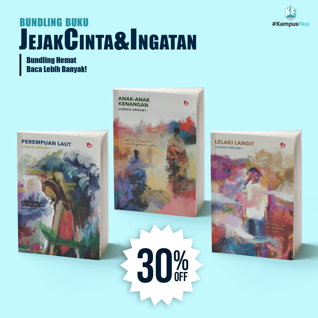 Jual KampusFiksi - Bundling Buku Jejak Cinta dan Ingatan Usman Arrumy ...