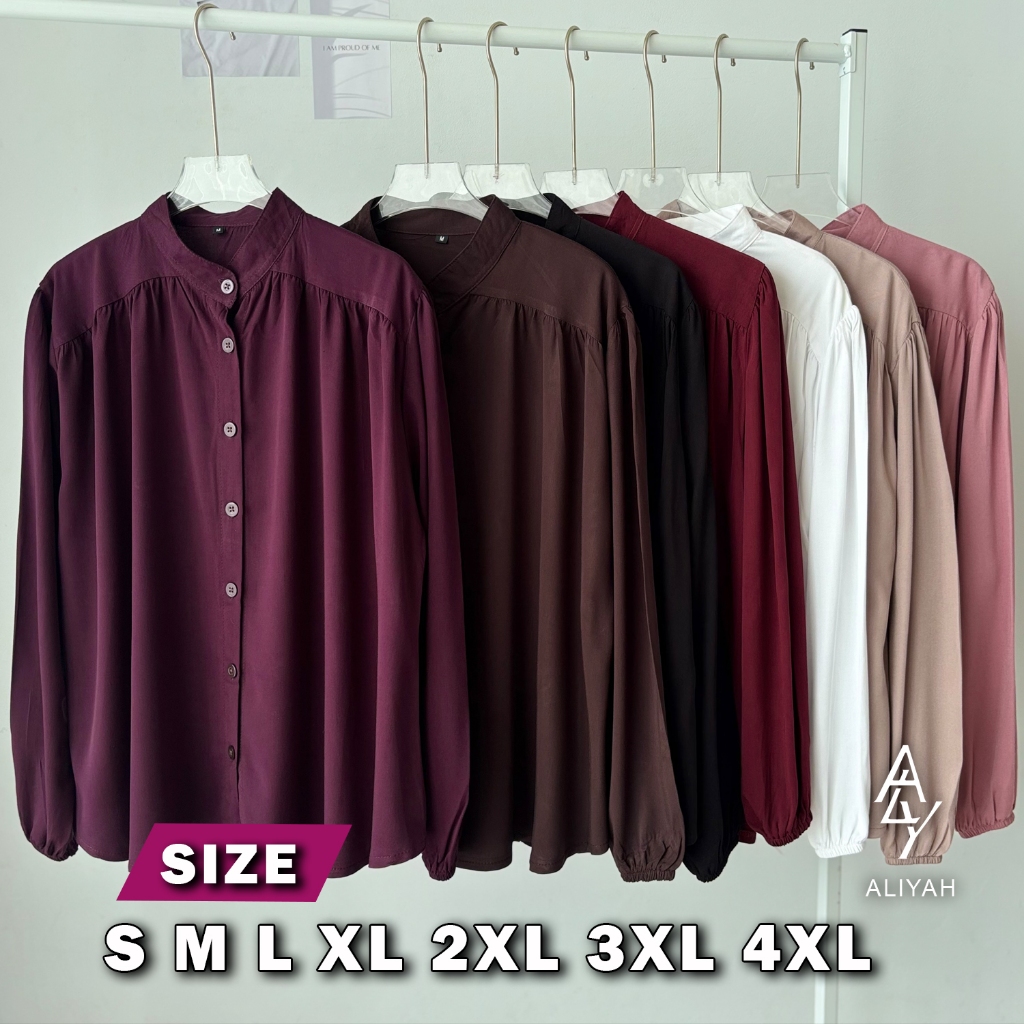 Jual Levana Blouse Size S M L XL XXL XXXL XXXXL 2XL 3XL 4XL 5XL 5L ...