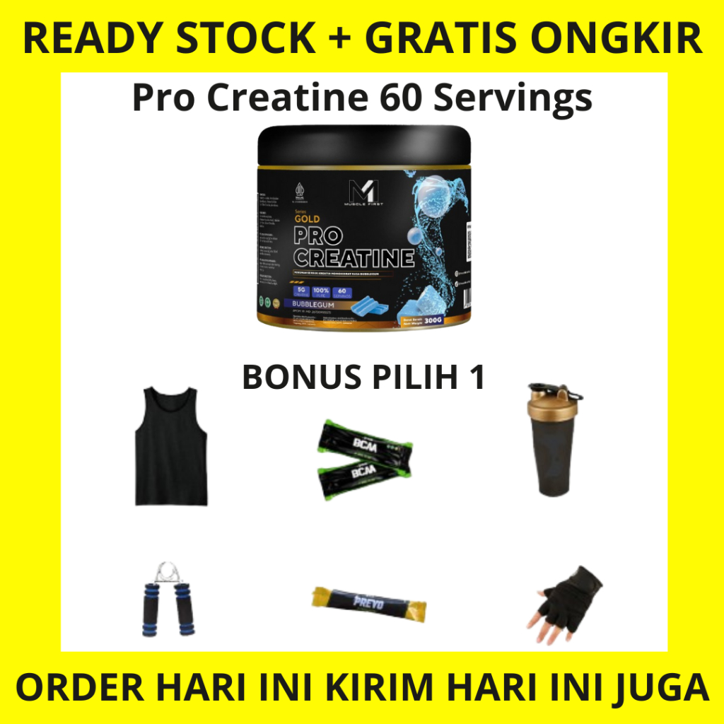 Jual Muscle First M1 Pro Creatine 360gr (60 Servings) Creatine ...