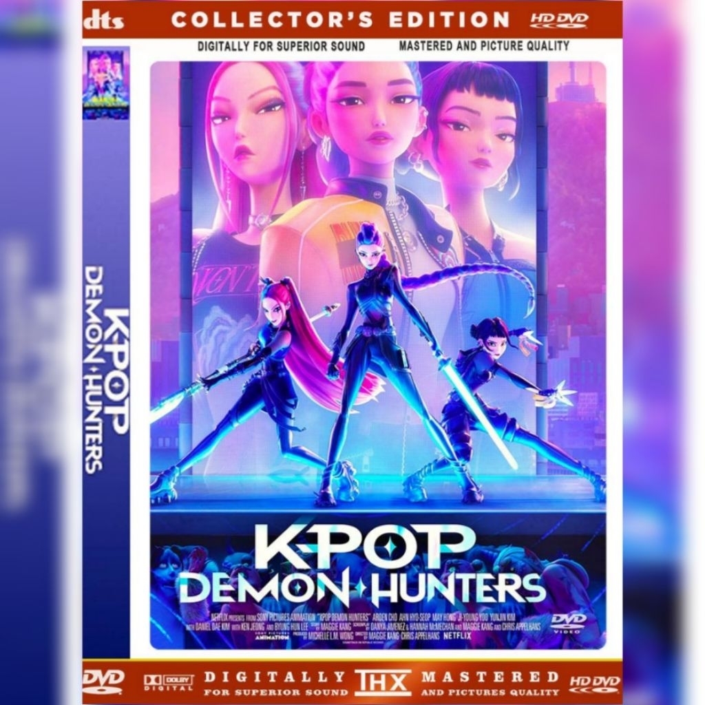 Jual KASET FILM KPOP DEMON HUNTERS .2024 - TERBARU - HD | Shopee Indonesia