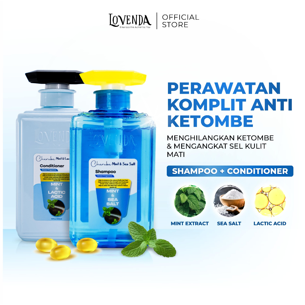 Jual Bundling Shampoo & Conditioner Anti Ketombe | Anti Rontok | Anti ...