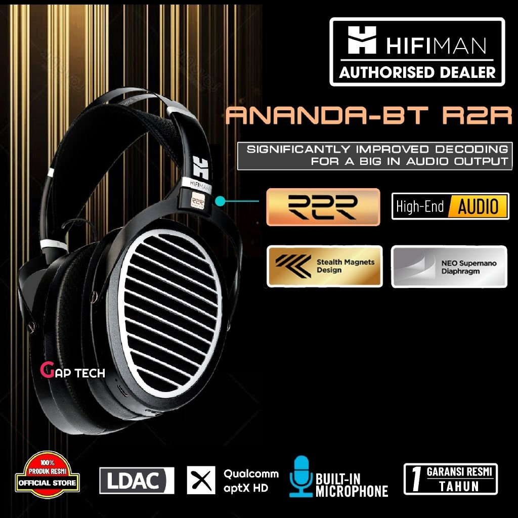 Jual Hifiman Ananda BT R2R / Ananda-BT R2R / AnandaBT R2R Hi-End Planar ...