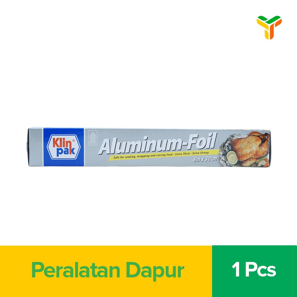 Jual Klin Pak Alumunium Foil Box Kecil 8M X 30Cm | Shopee Indonesia
