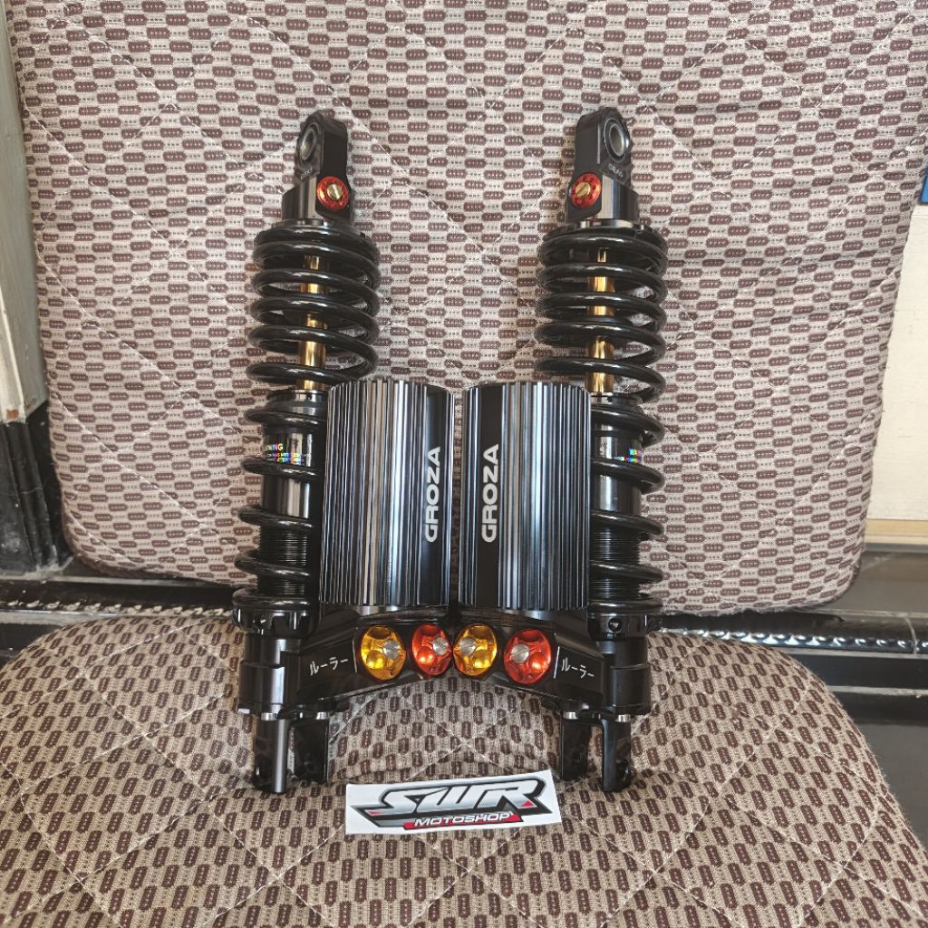 Jual Double shock GROZA Empror series untuk nmax,aerox,pcx | Shopee ...