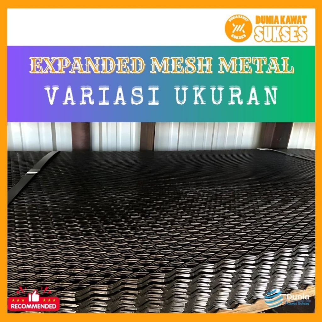 Jual Expanded Metal Mesh Type 1628 – Jaring Besi Plat Baja Kokoh untuk ...