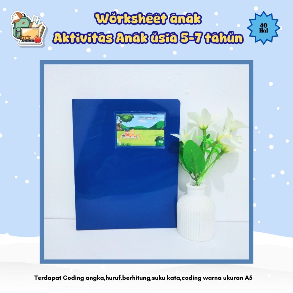 Jual Worksheet Aktivitas Anak Lengkap Usia 5-7 tahun Belajar Coding ...