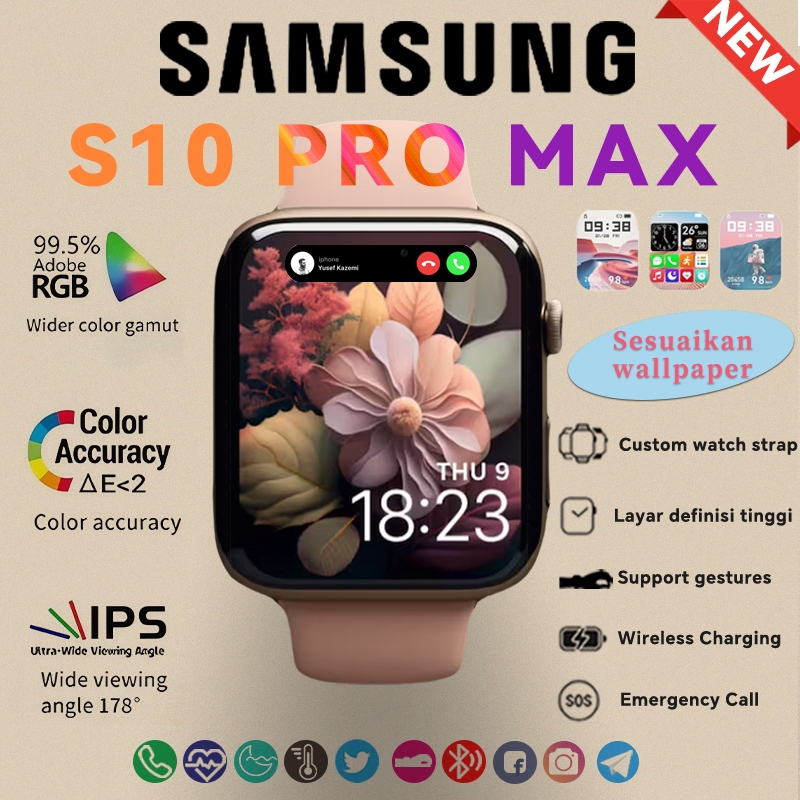 Jual Hot Deals [Cod]Samsung Watch S10 Pro Max Super Amoled 2.1" Hd ...