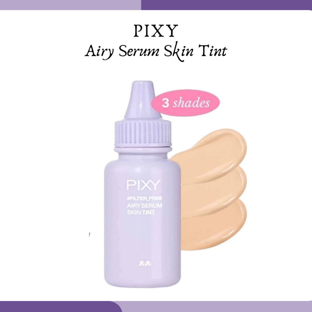 Jual Pixy Airy Serum Skin Tint 25gr/Alas Bedak | Shopee Indonesia