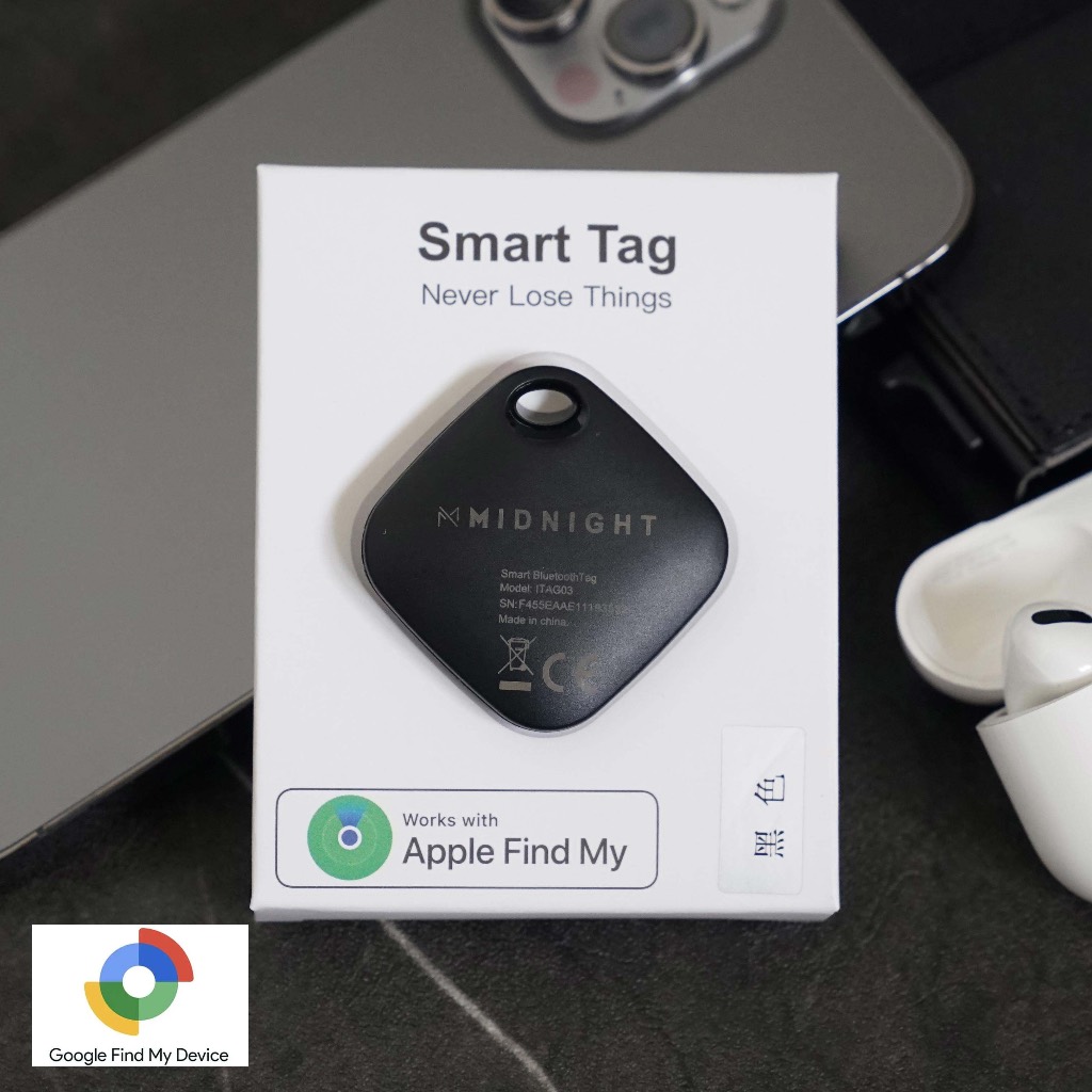 Jual Smart Tag GPS Finder / Tracker / Find My - Midnight Smart Tag ...