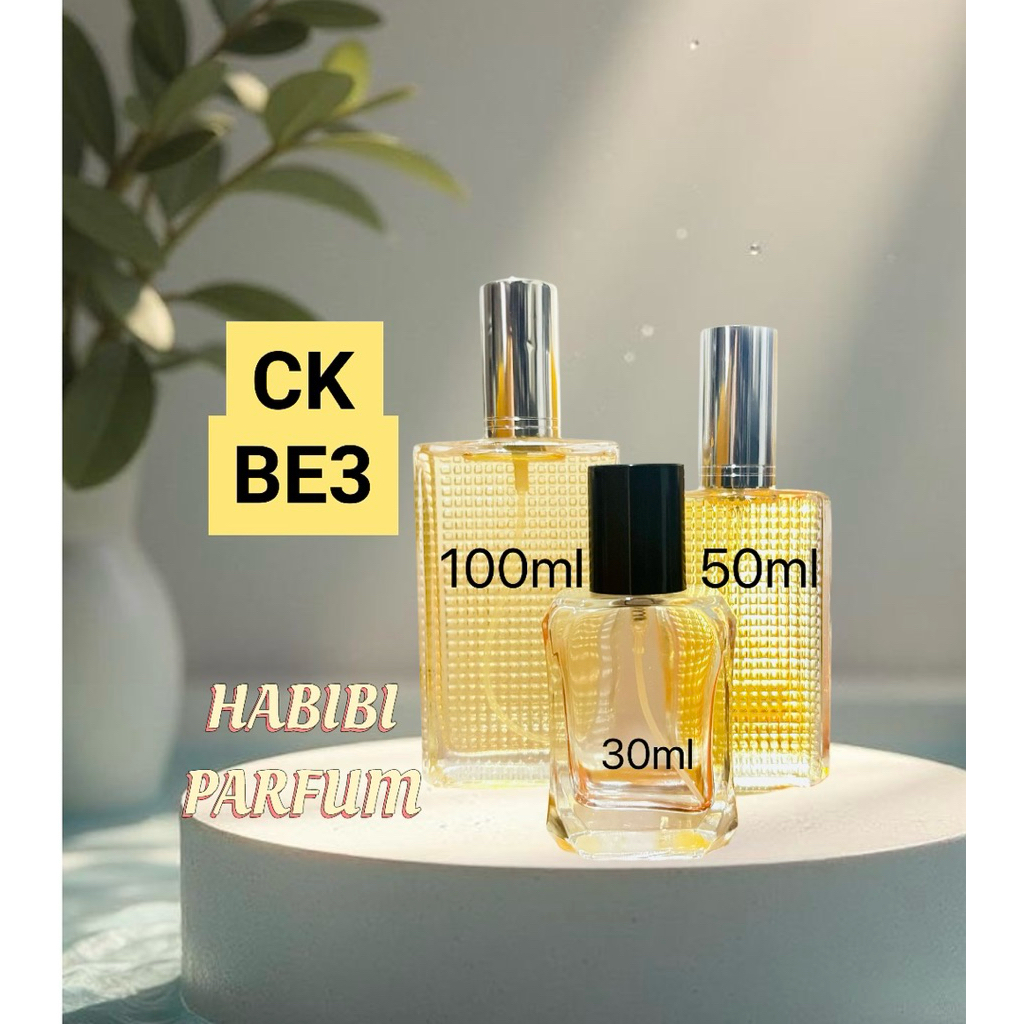 Jual Parfum CK BEE tahan lama non alkohol refil isi 100ml 50ml 30ml ...
