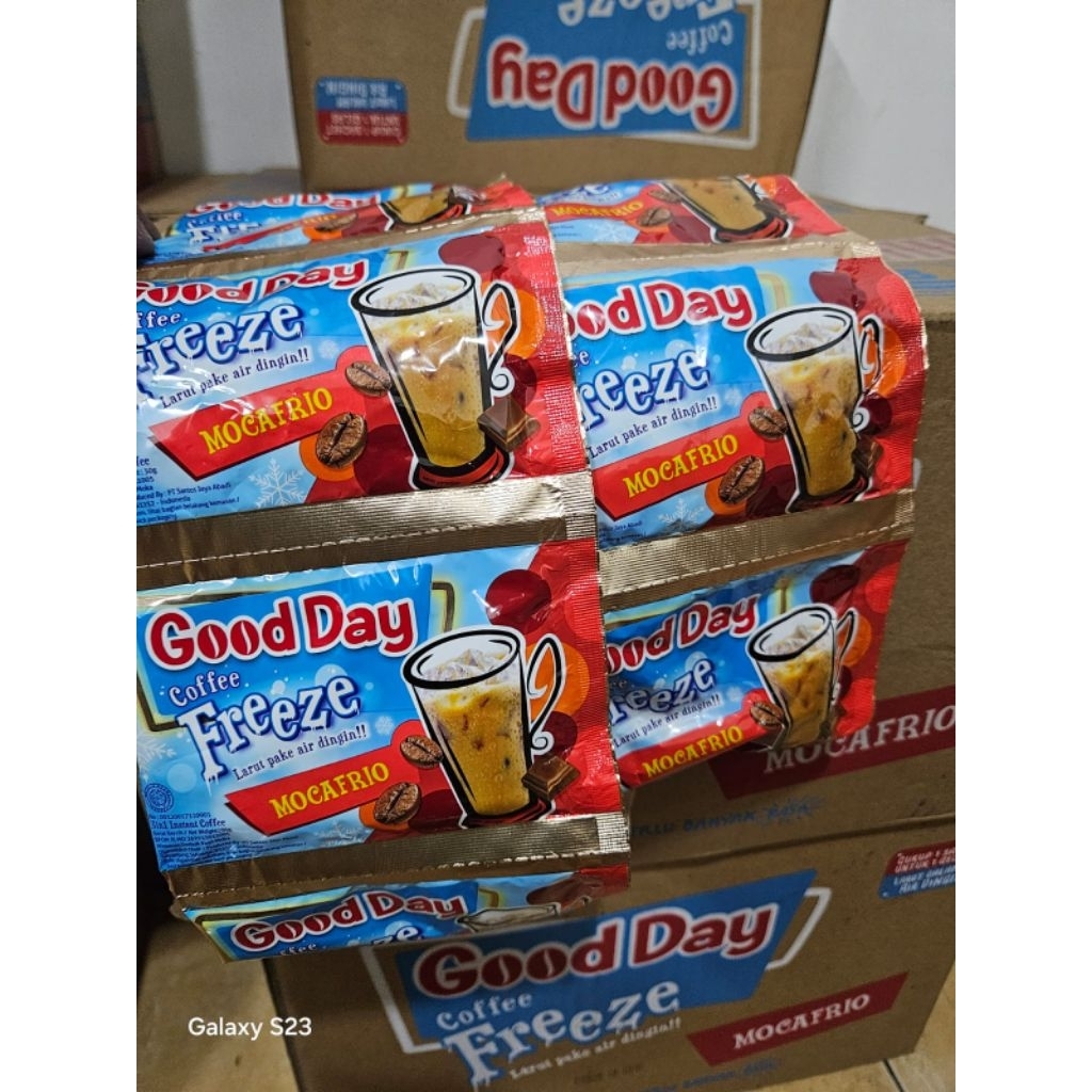 Jual Good Day Frezee Mocafrio Dan Good Day Cappucino Kemasan Sachet ...