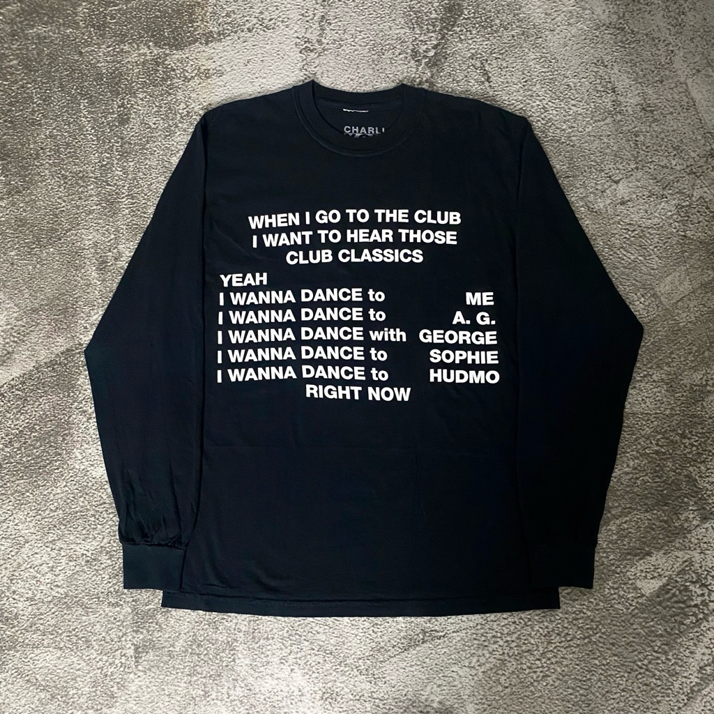 Jual Charli xcx - Club Classic Long Sleeve | Shopee Indonesia
