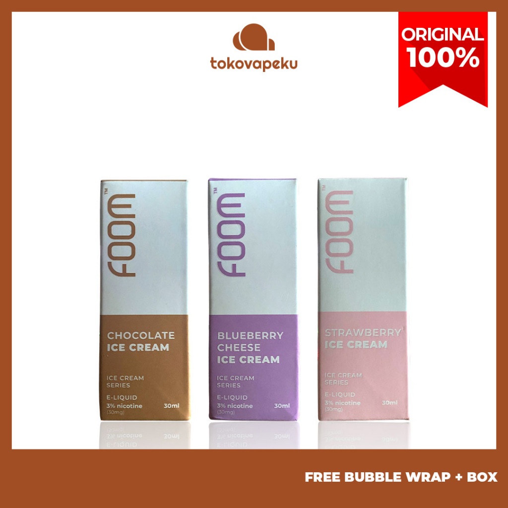 Jual FOOM ICE CREAM SALTNIC SERIES 30MG FOOM BEVERAGE 30ML by FOOM ...