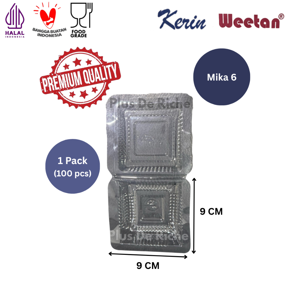 Jual Mika 6a (isi +/- 100 pcs) - Mika kue -Mika Nasi - Mika Kerin ...
