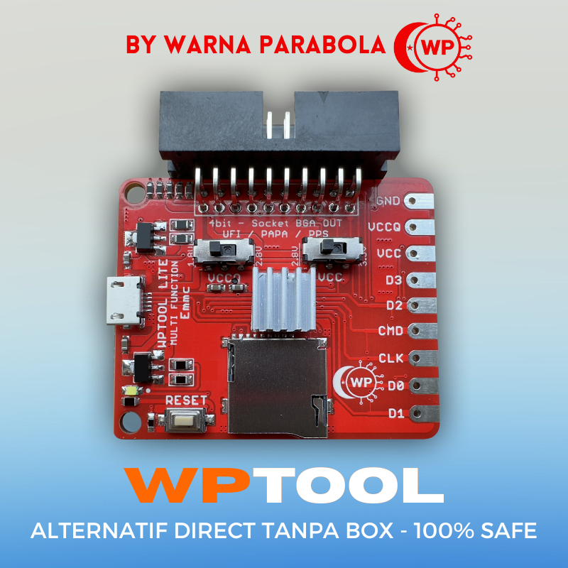 Jual WPTOOL PENGGANTI eTHR ISP UNIVERSAL / EMMC DIRECT ISP ( + software ...