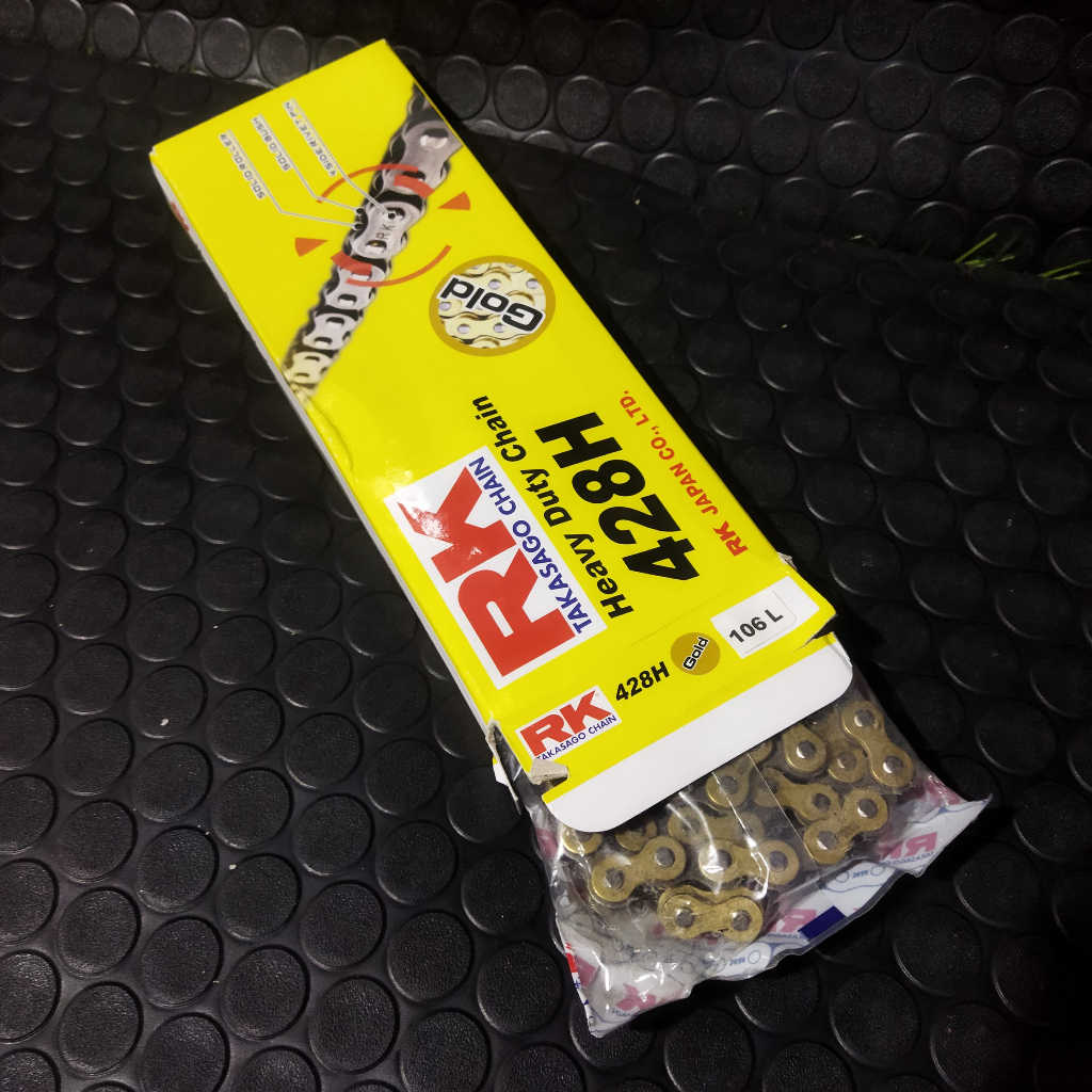 Jual RANTAI RK TAKASAGO 428H 120L 128L 140L GOLD HEAVY DUTY CHAINT RK ...