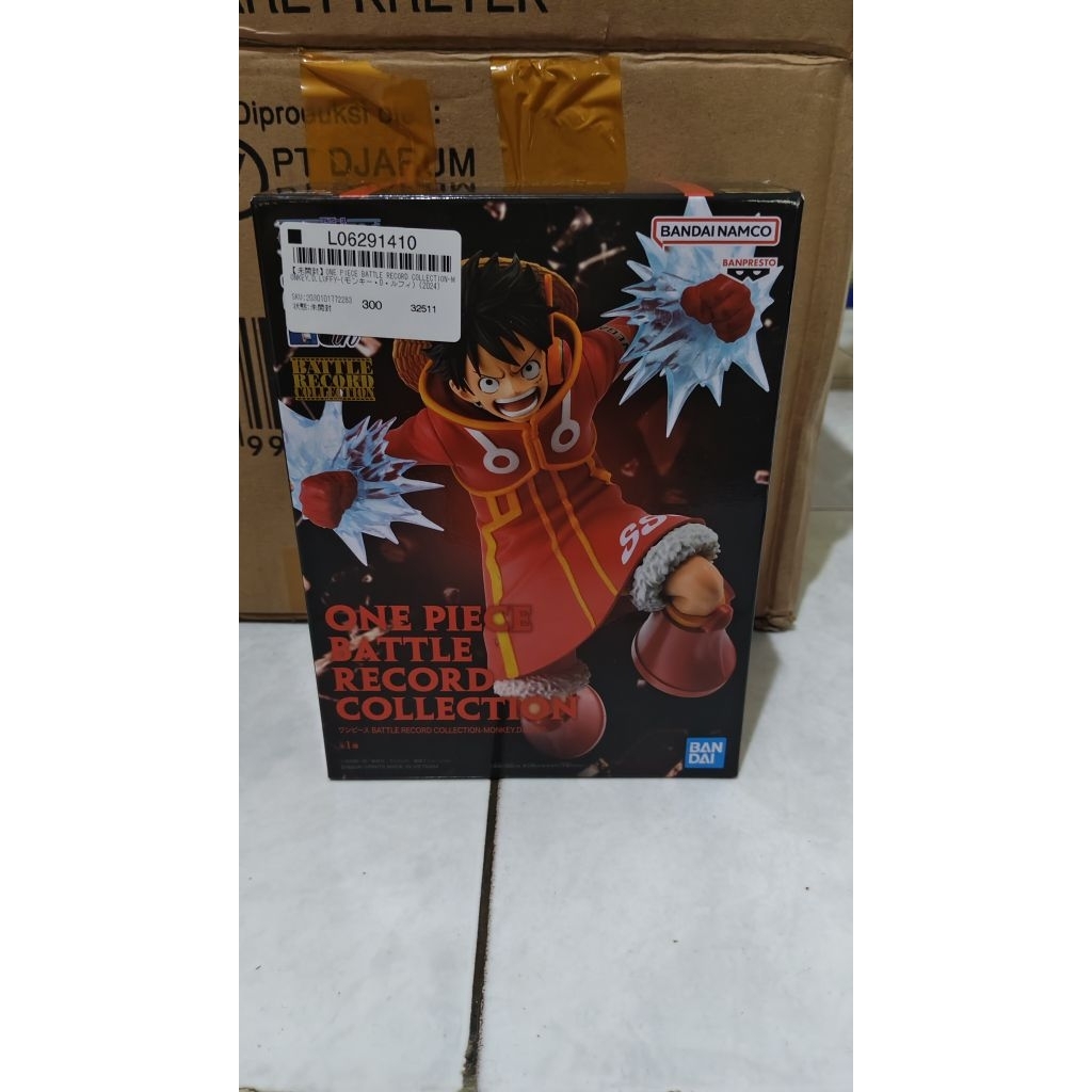 Jual one Piece Battle Records Luffy Ed Head misb original banpresto ...