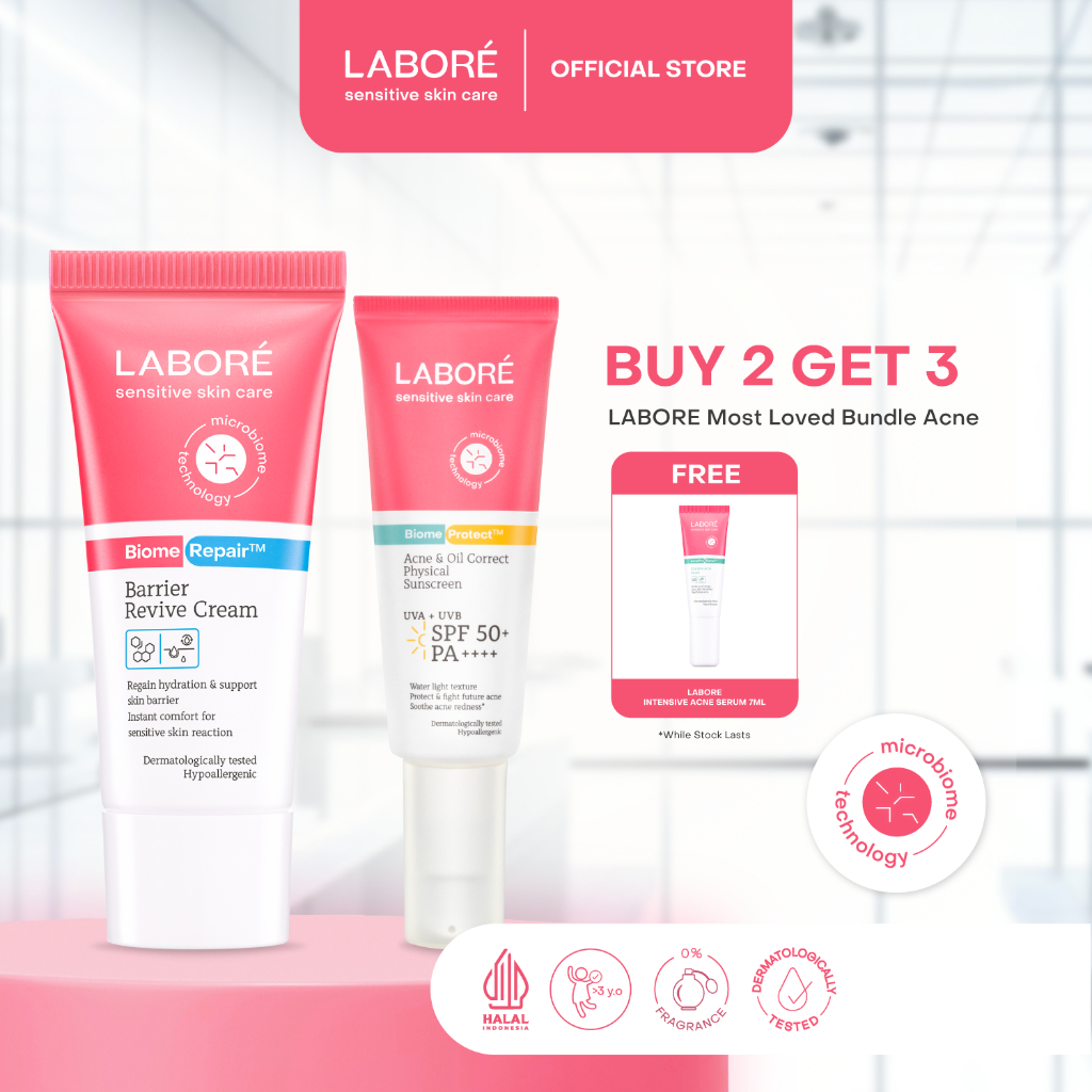Jual [Pre-Order] [B2G8] LABORÉ Most Loved Bundle Acne Pro Edition ...