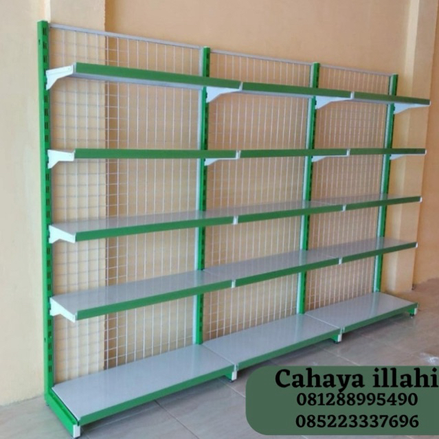 Jual rak Single , rak minimarket, rak toko, rak dinding, rak gondola ...