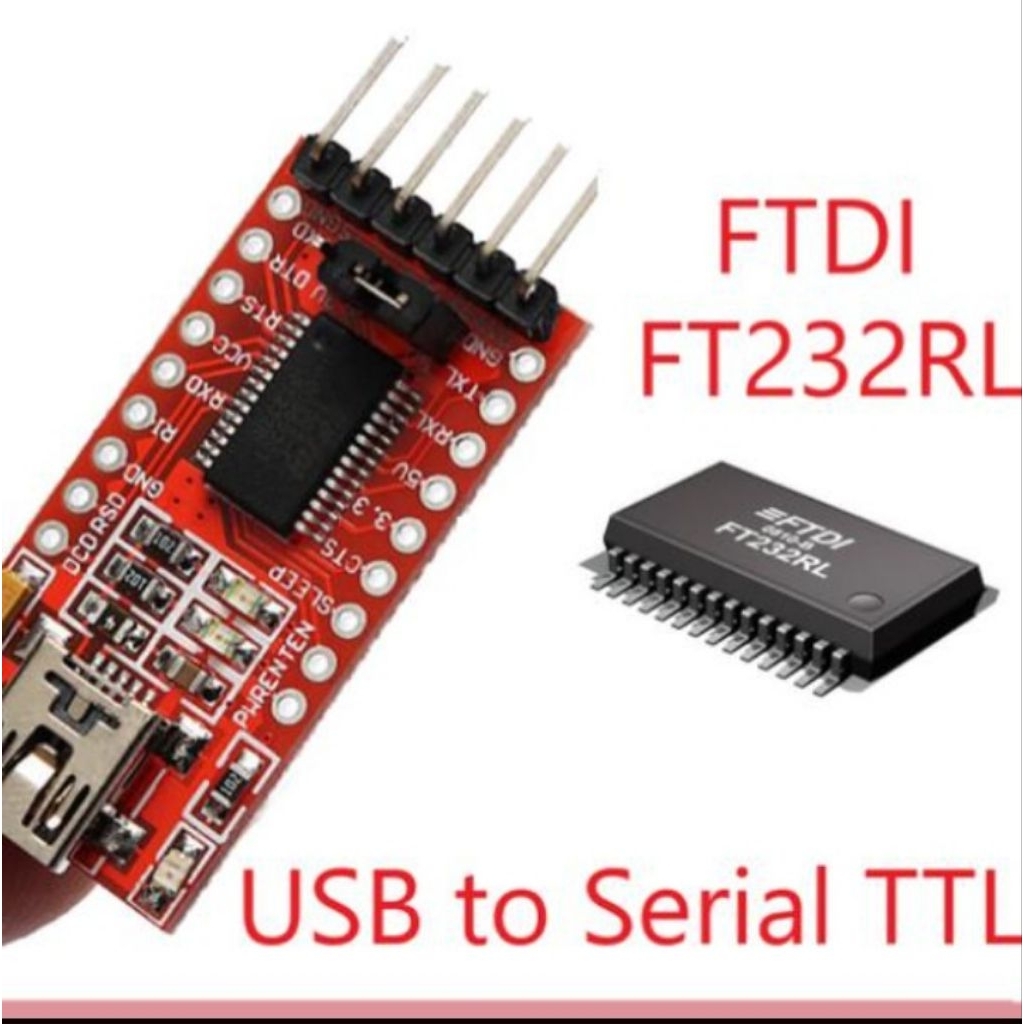 Jual Module FT232RL / FTDI232 / FT 232 RL program esp32 esp-32 cam ...