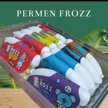 Jual Paketan Permen FROZZ BT21 free box isi 10 pcs @15gram,permen bebas ...