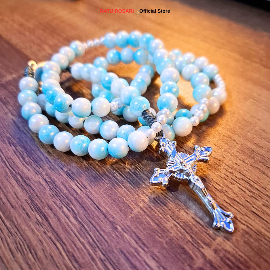 Jual Rosario 77 Doa Bapa Kami Akrilik / Rosario 77 / Rosario 77 Katolik | Shopee Indonesia