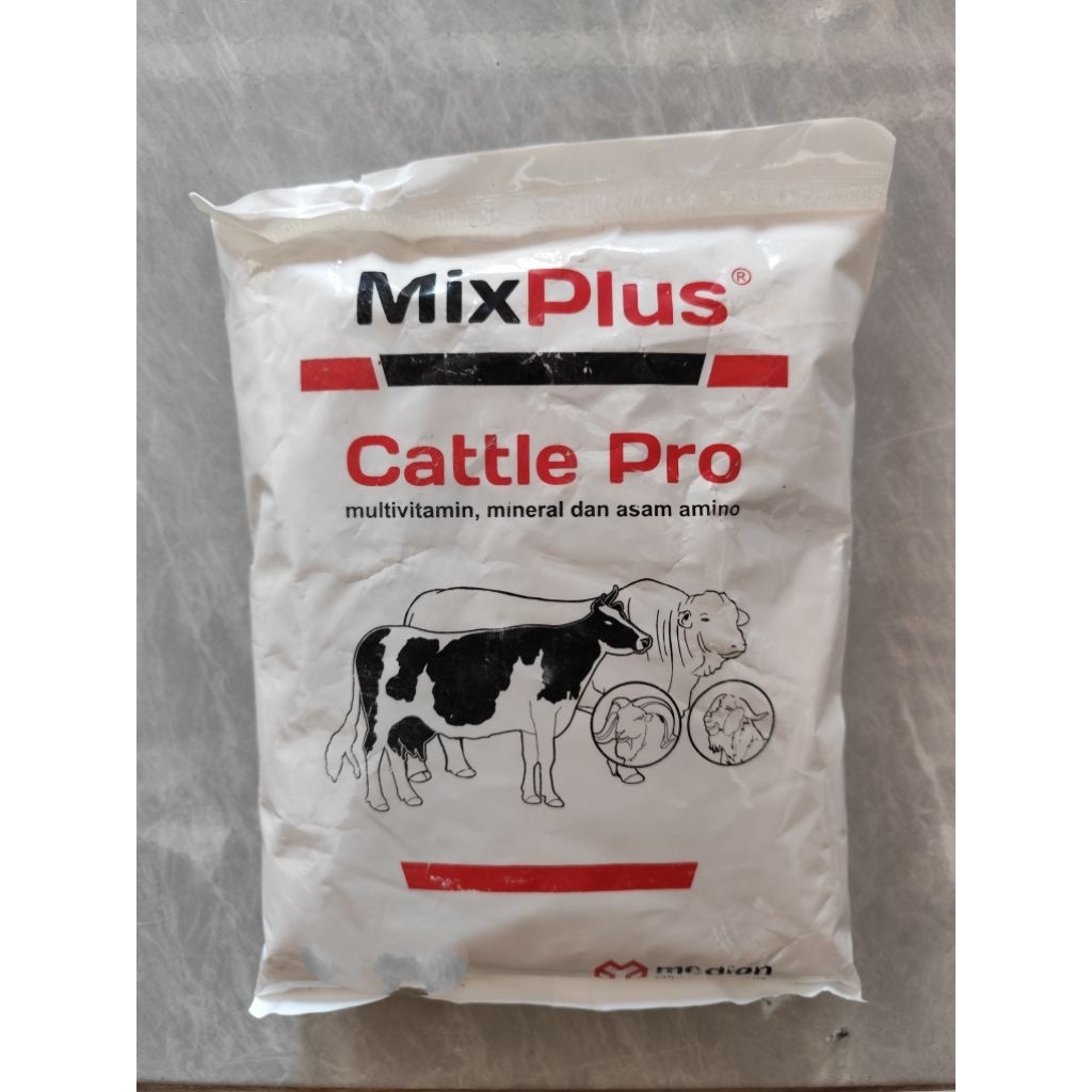 Jual MIX PLUS CATTLE PRO MULTIVITAMIN MINERAL DAN ASAM AMINO UNTUK ...