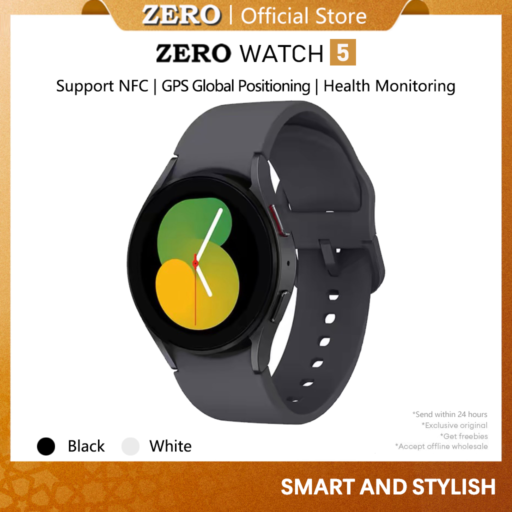 Jual 【Support NFC】Zero Watch5 Smartwatch GPS Full Touch Screen Weather Synchronization ...