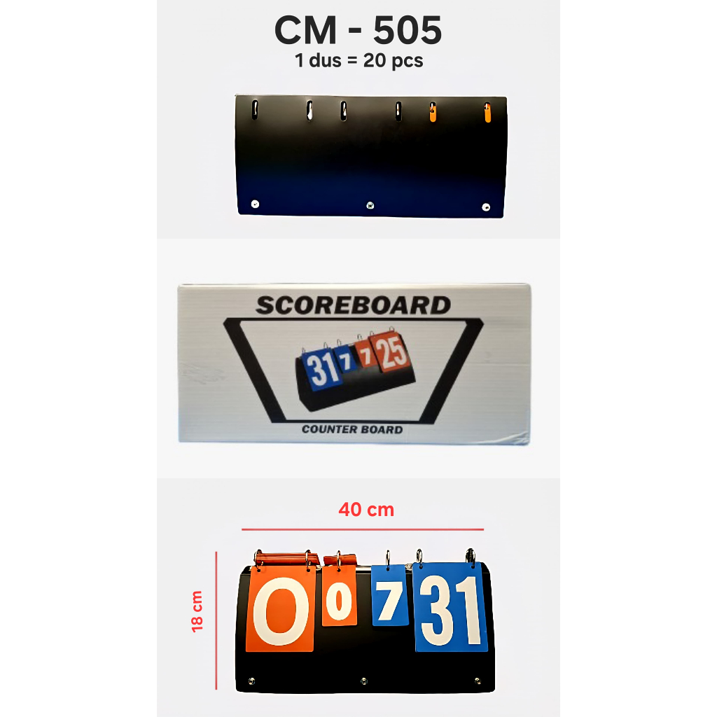 Jual Papan Hitung Score / papan Score simple berkualitas / Score Board ...