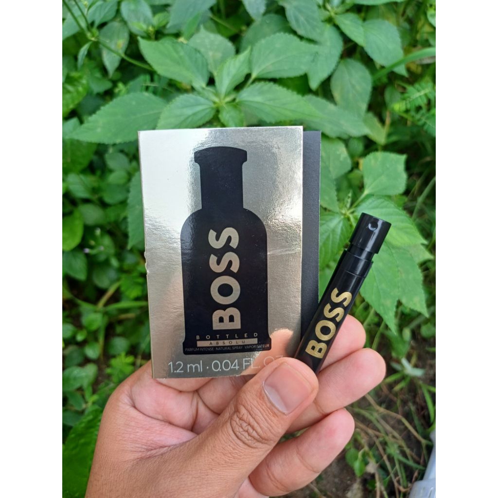 Jual vial parfum BOSS BOTTLED ABSOLUE 1,2ML | Shopee Indonesia