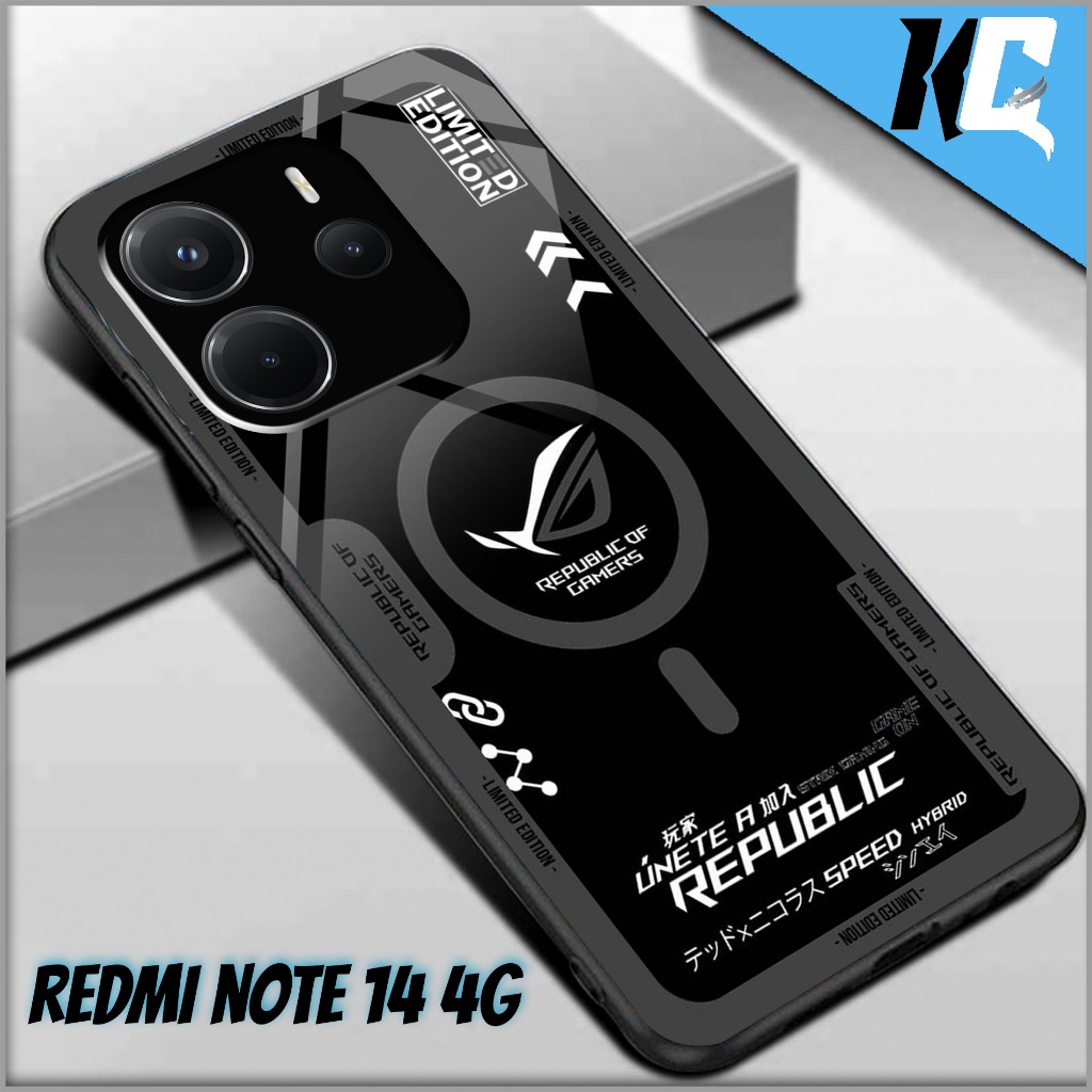 Jual KASA CASE - Case REDMI NOTE 14 4G Fashion ROG mix Fashion terbaru ...