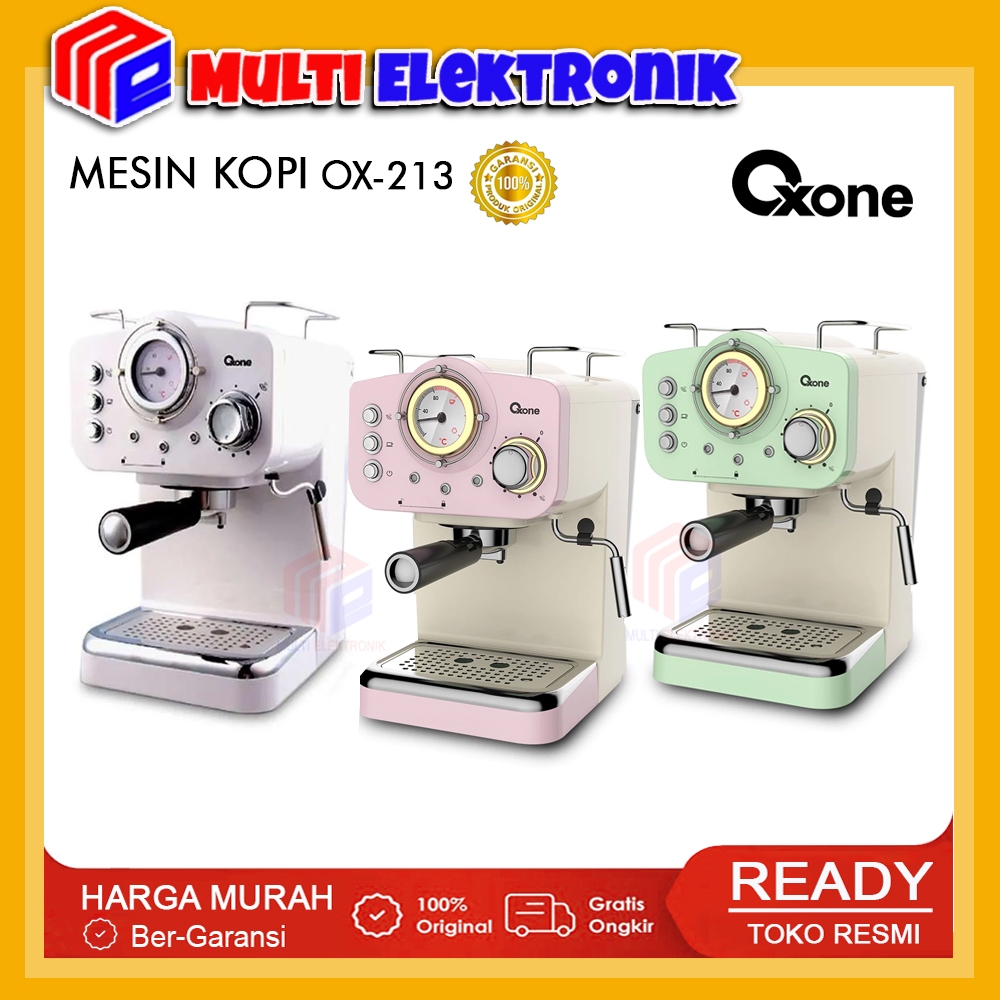 Jual Oxone Mesin Pembuat Kopi OX213 Coffee Maker Espresso Machine ...