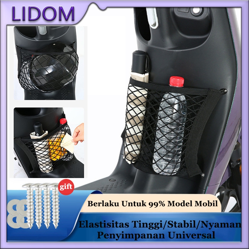 Jual Jaring Helm Motor/Tas Jaring Penyimpanan Sepeda Motor Listrik Dua ...