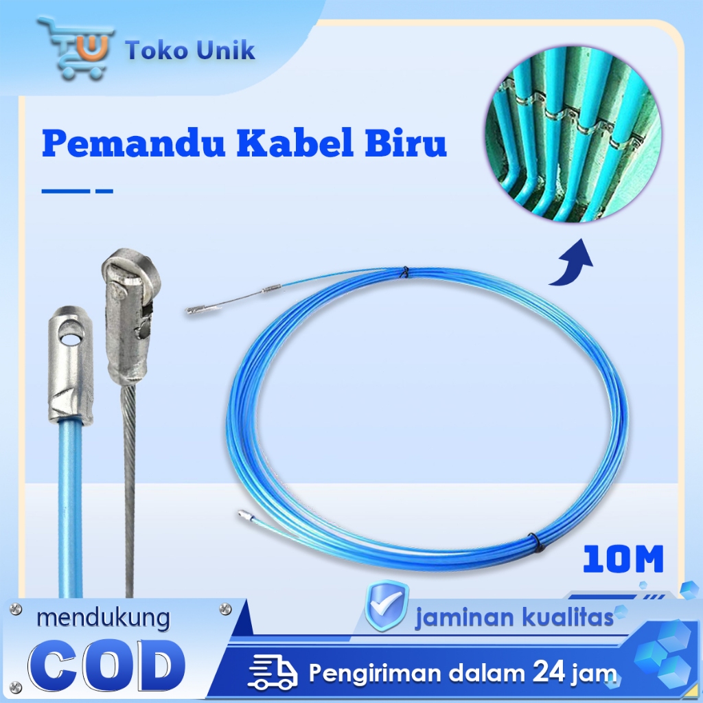 Jual Cable Puller 10 Meters Penarik Kabel Instalasi Listrik Kabel Puler ...
