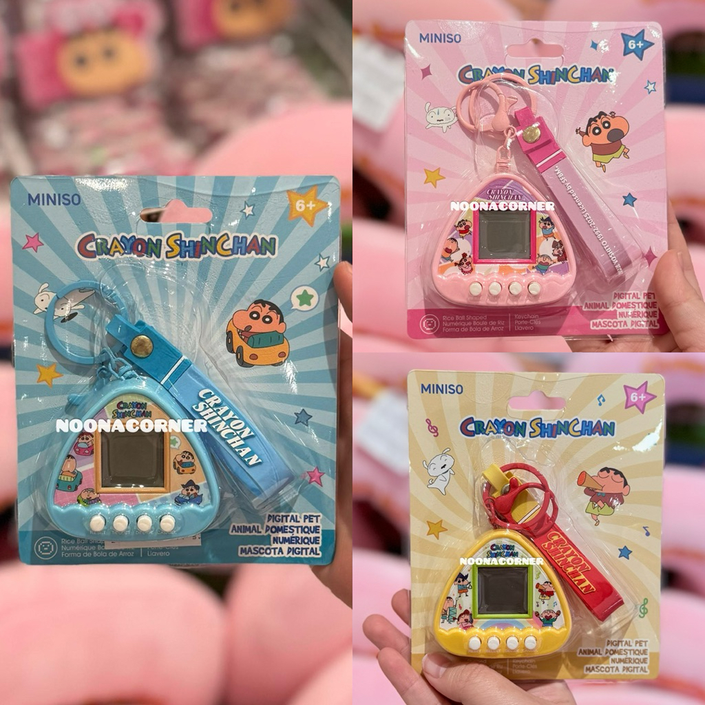 Jual Miniso x Shinchan ‼️ Tamagochi / Tamagotchi / Digital Pet Keychain ...